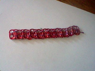 Make a Can Tab Bracelet : 7 Steps (with Pictures) - Instructables