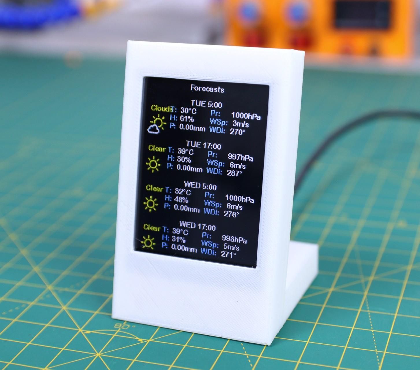 ESP8266 Weather Widget V2.0 : 13 Steps (with Pictures) - Instructables