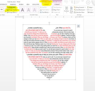 How to Fill a Shape (Word 2013) With Text - Instructables