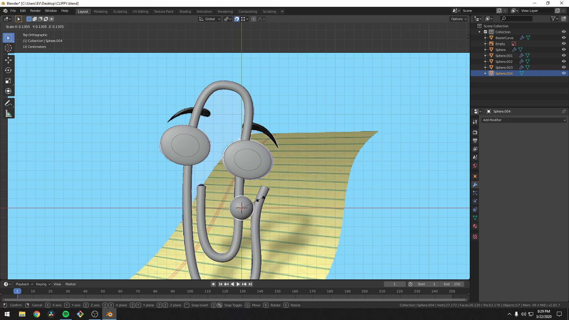 Clippy 3D Modelling : 13 Steps (with Pictures) - Instructables