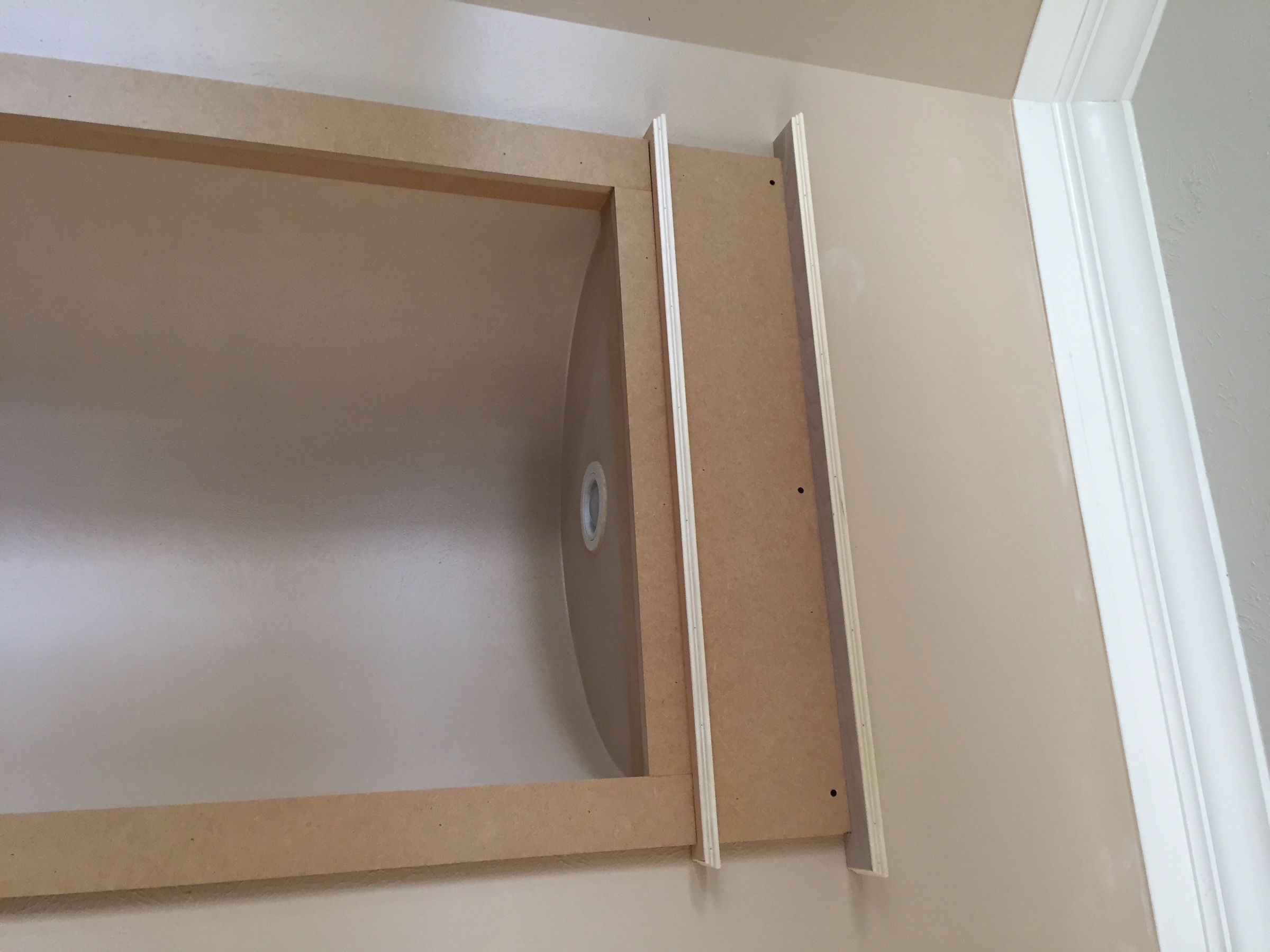Alcove Update With MDF and Moldings : 10 Steps (with Pictures ...