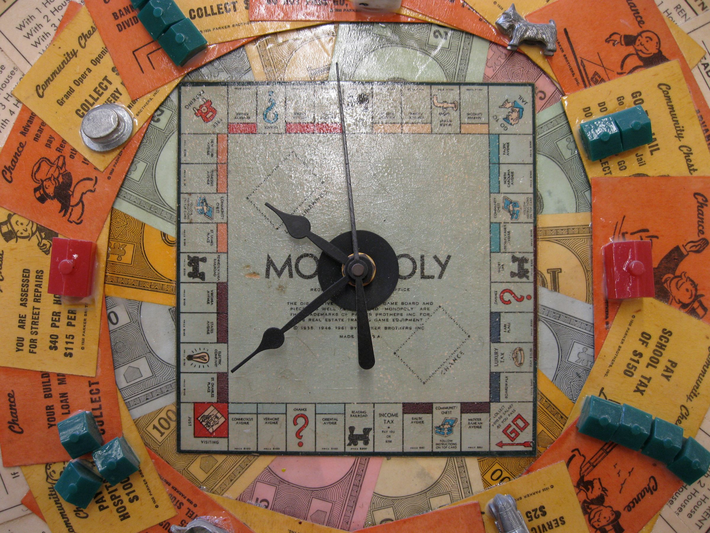 MONOPOLY CLOCK : 7 Steps - Instructables