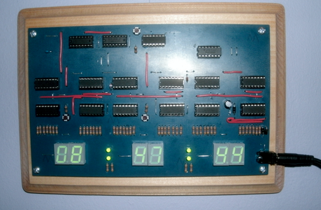 24 Hr Digital Clock Only With Basic CMOS Chips : 5 Steps (with Pictures ...