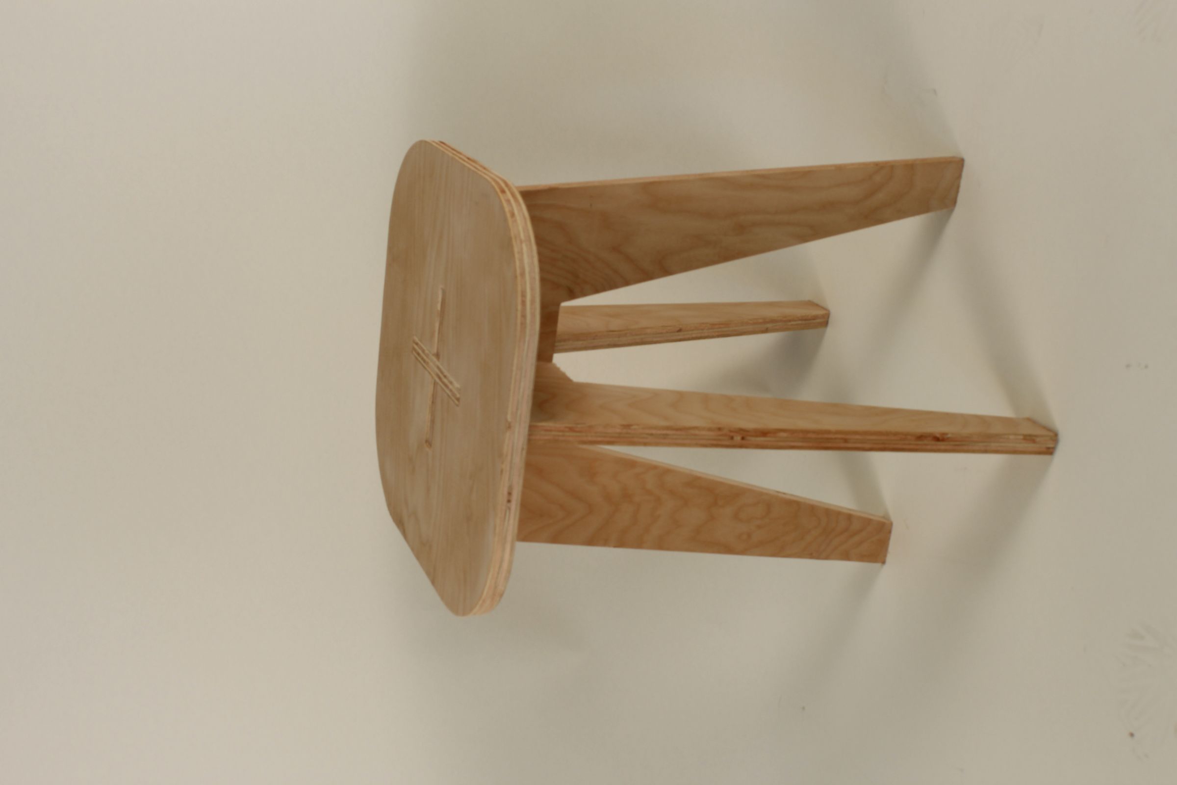 Quick Upcycled Plywood Sitting Stool : 6 Steps (with Pictures ...