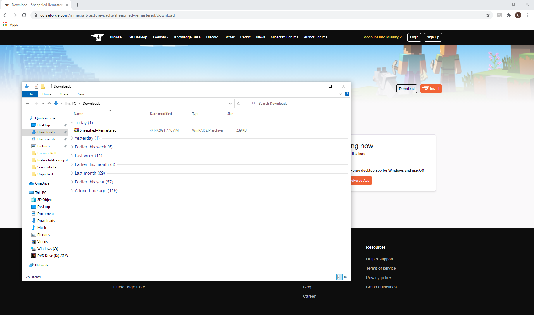How to Use Resource Packs Minecraft Java Edition : 7 Steps - Instructables