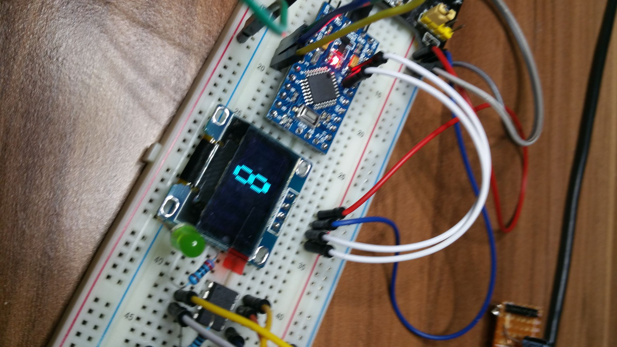 ATTiny85 Connects to I2C OLED Display - Great Things Can Be Small : 3 ...