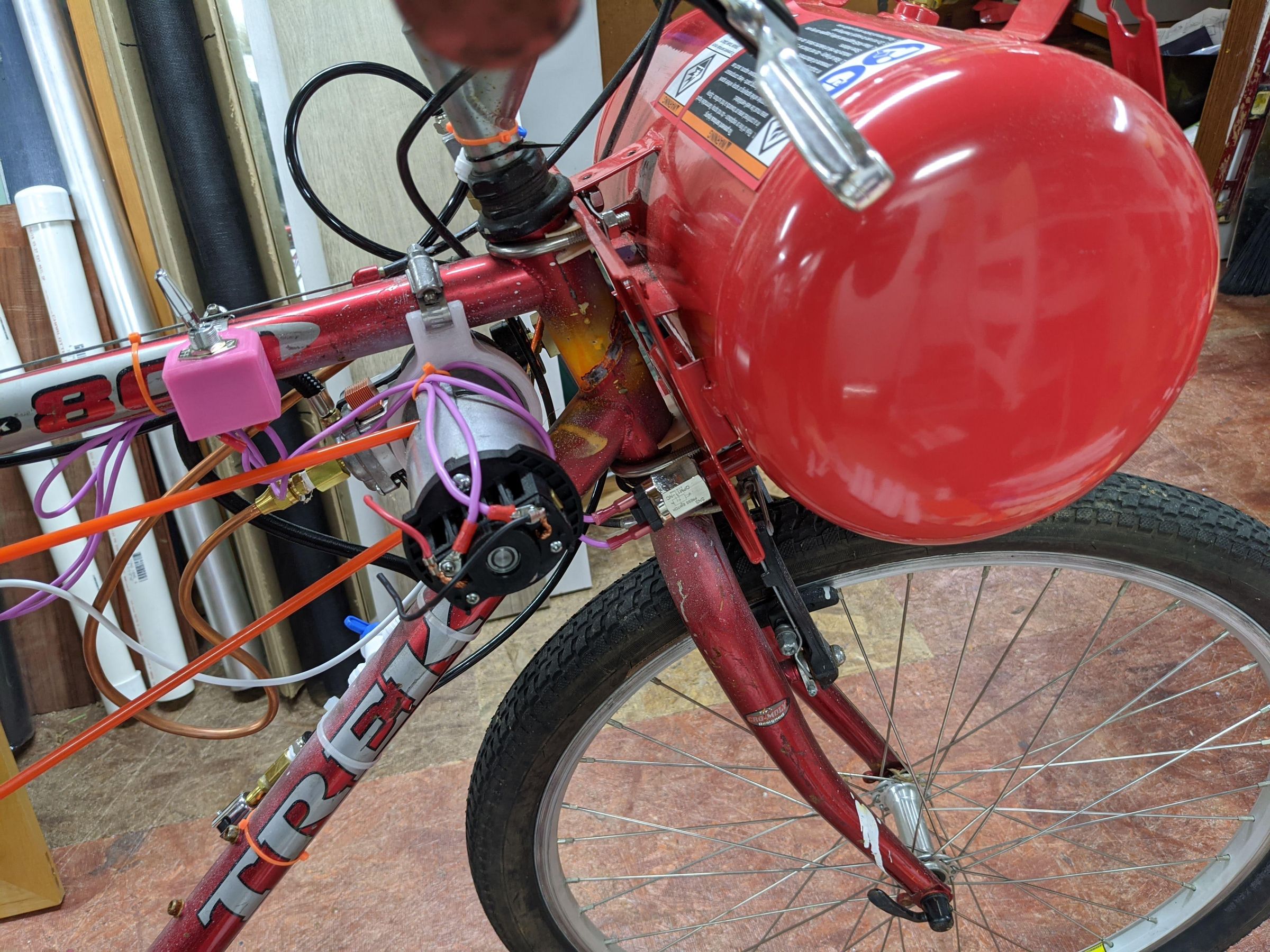 Air Powered Bicycle - Pneumatic Bike! : 3 Steps (with Pictures ...