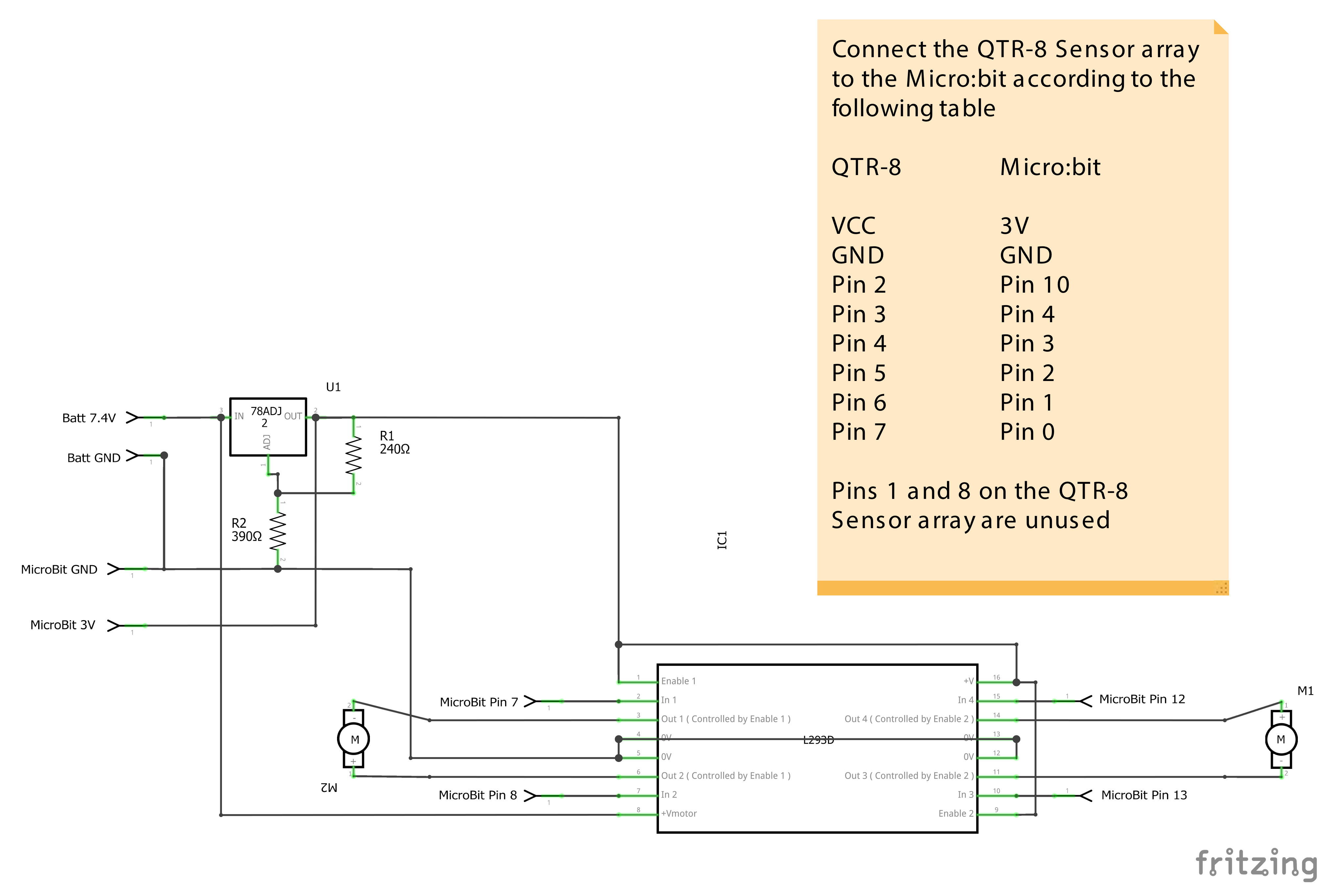 Micro:bit Line Following Robot : 7 Steps (with Pictures) - Instructables