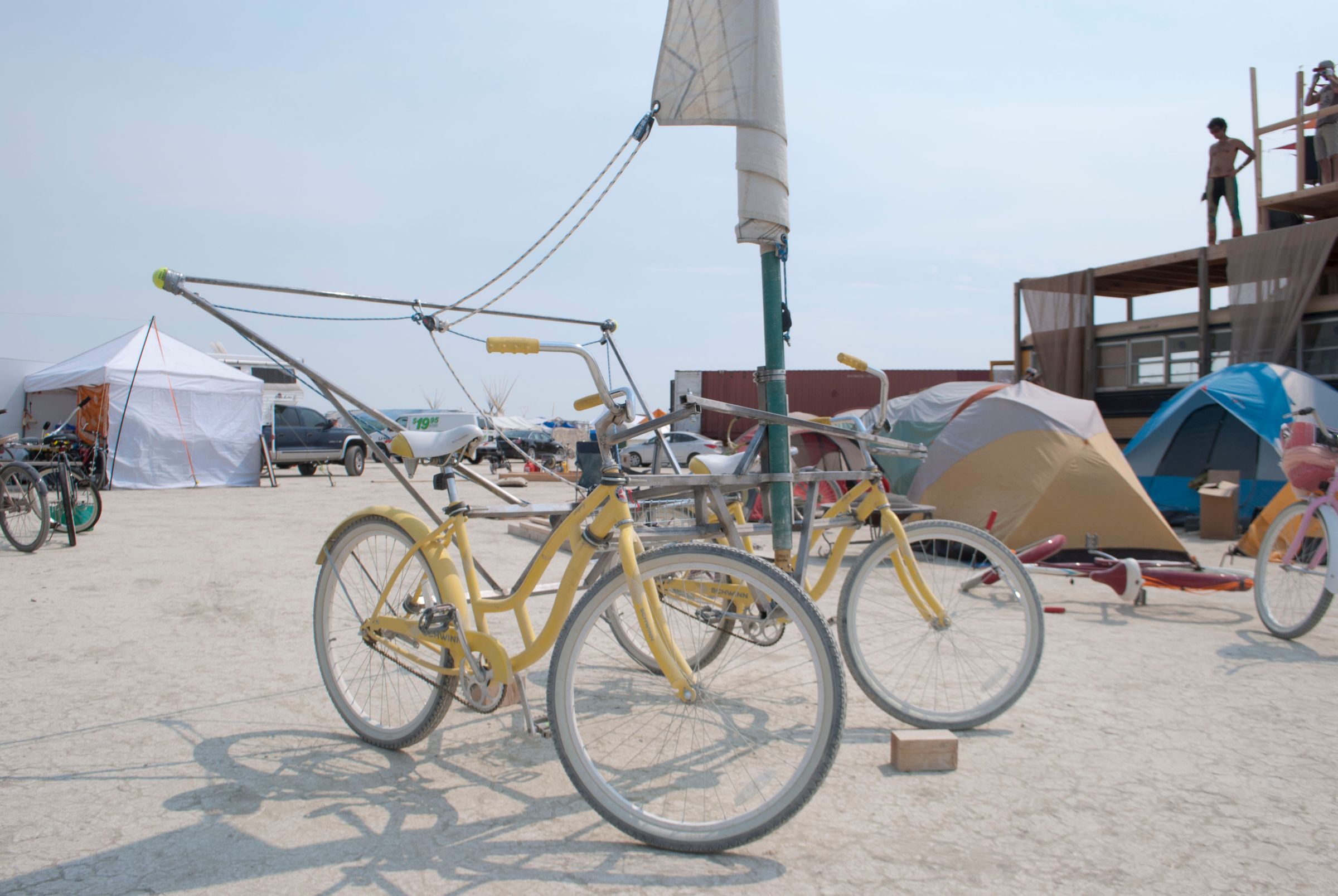 The Sail Bike, a Two Person Sailing Bicycle : 9 Steps (with Pictures ...