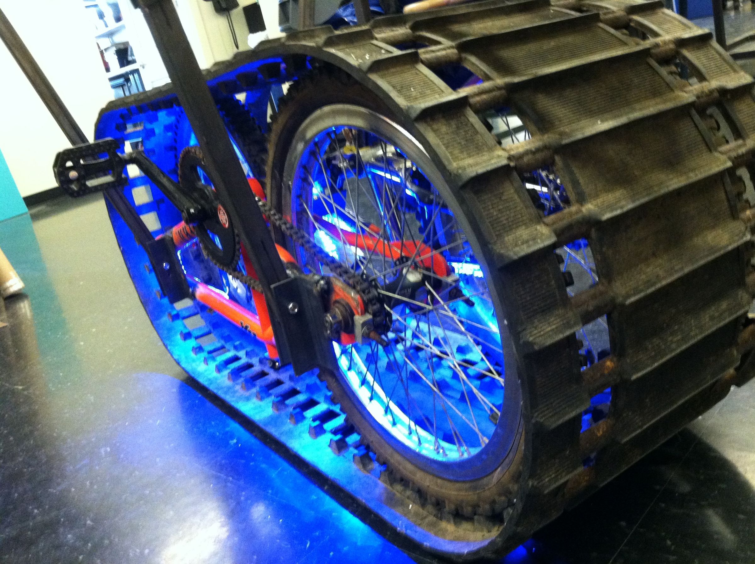 Build a Massive Snowmobile Tank Bike : 5 Steps (with Pictures ...