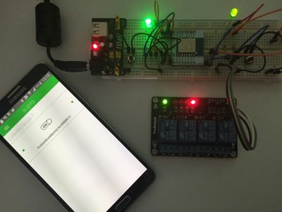 ESP8266 and Relay Control Using Smartphone : 8 Steps - Instructables