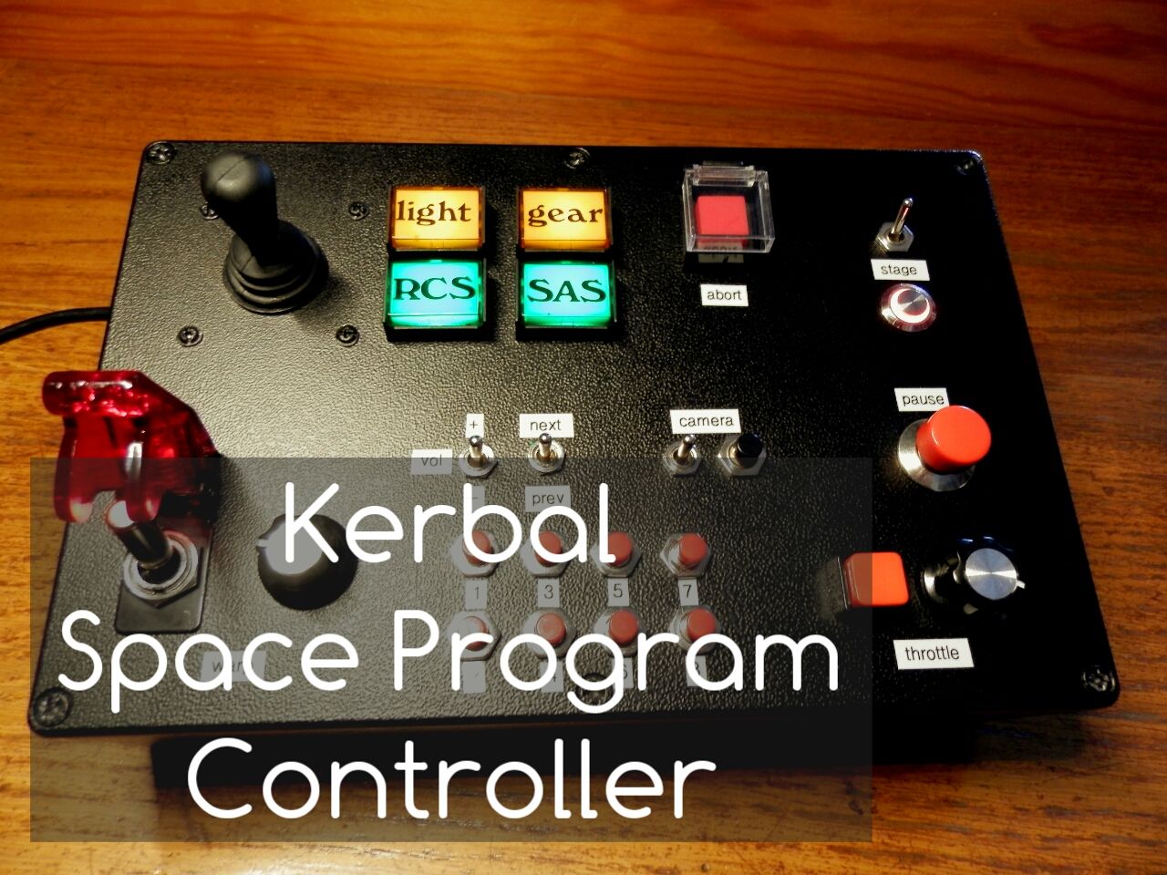 Custom hardware / simpit repository. For people who take KSP a little ...