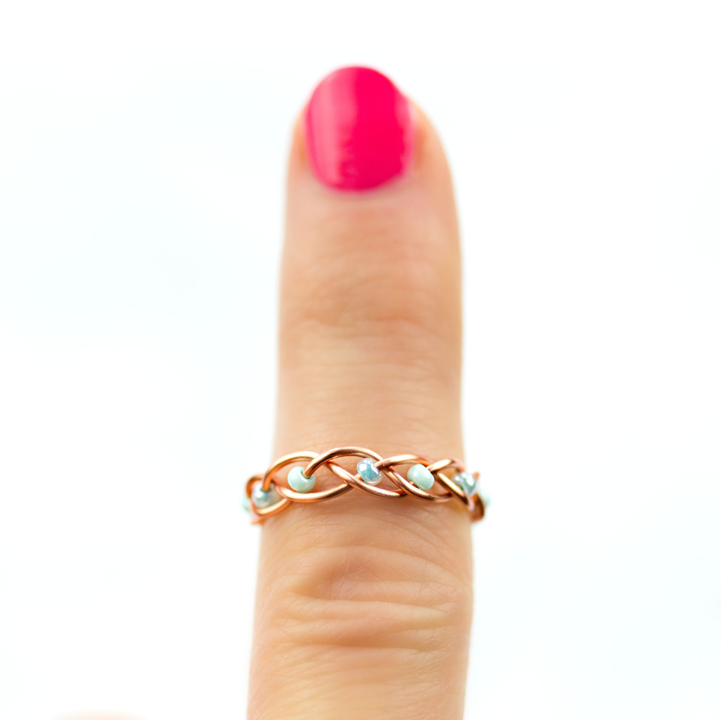 5 DIY Easy Rings - Braided & No Tools! : 8 Steps (with Pictures ...