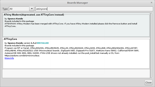 ATTinyCore, HW-260 and the ATTINY85 : 4 Steps - Instructables