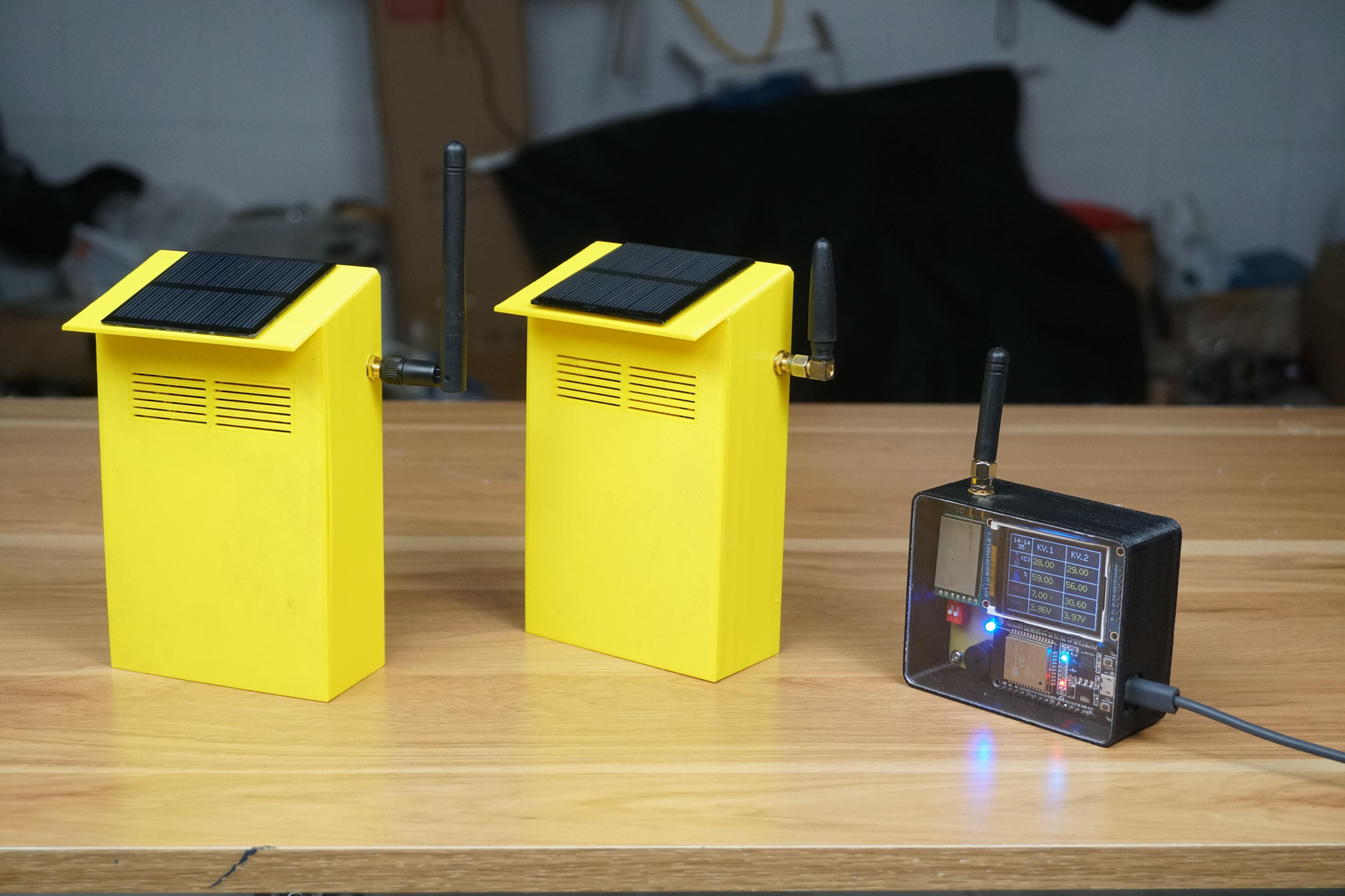 LoRa E32 Based Wireless Weather Station Monitoring System | ESP32 IOT ...