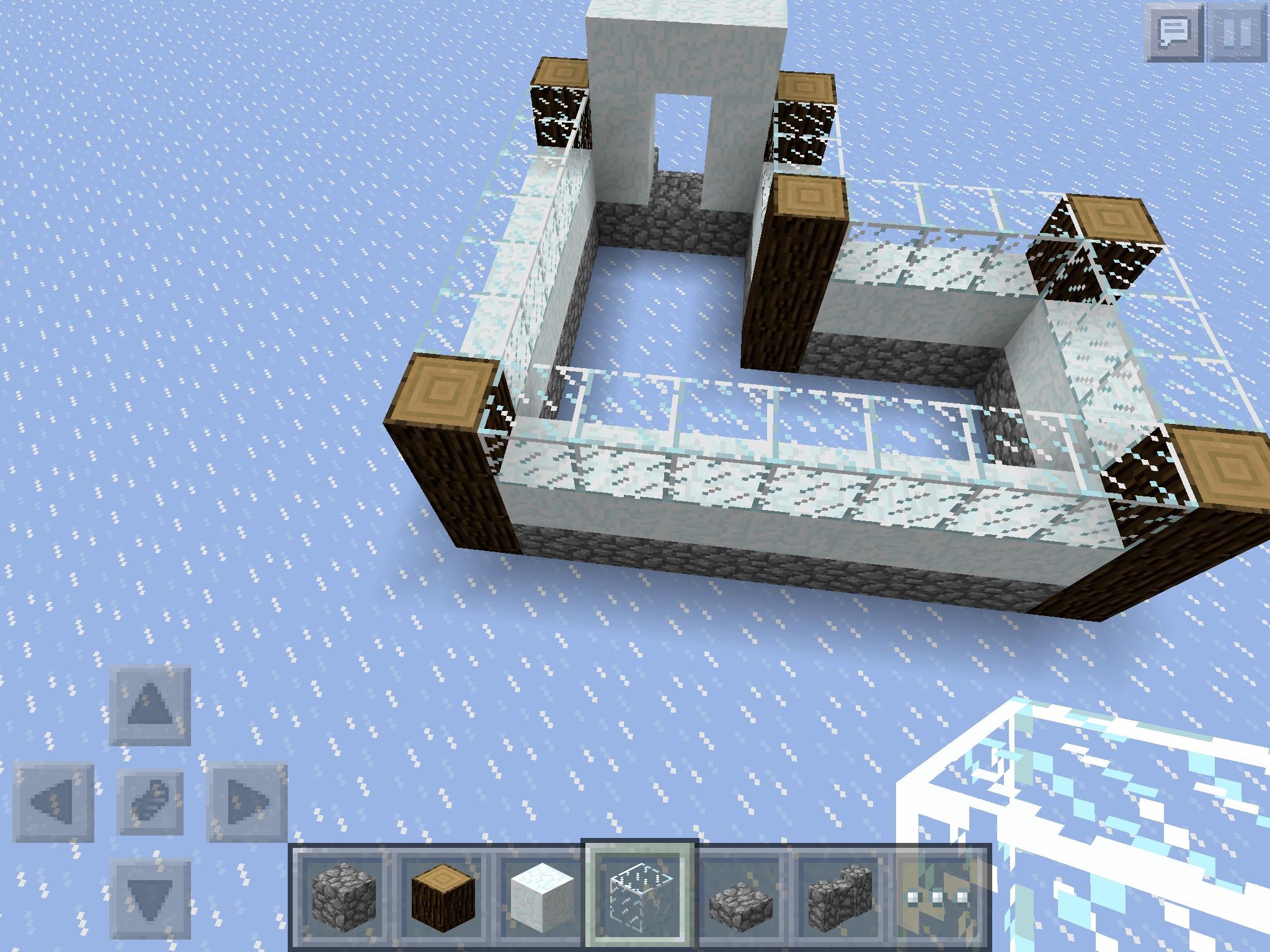 Minecraft Snow Modern House : 13 Steps - Instructables