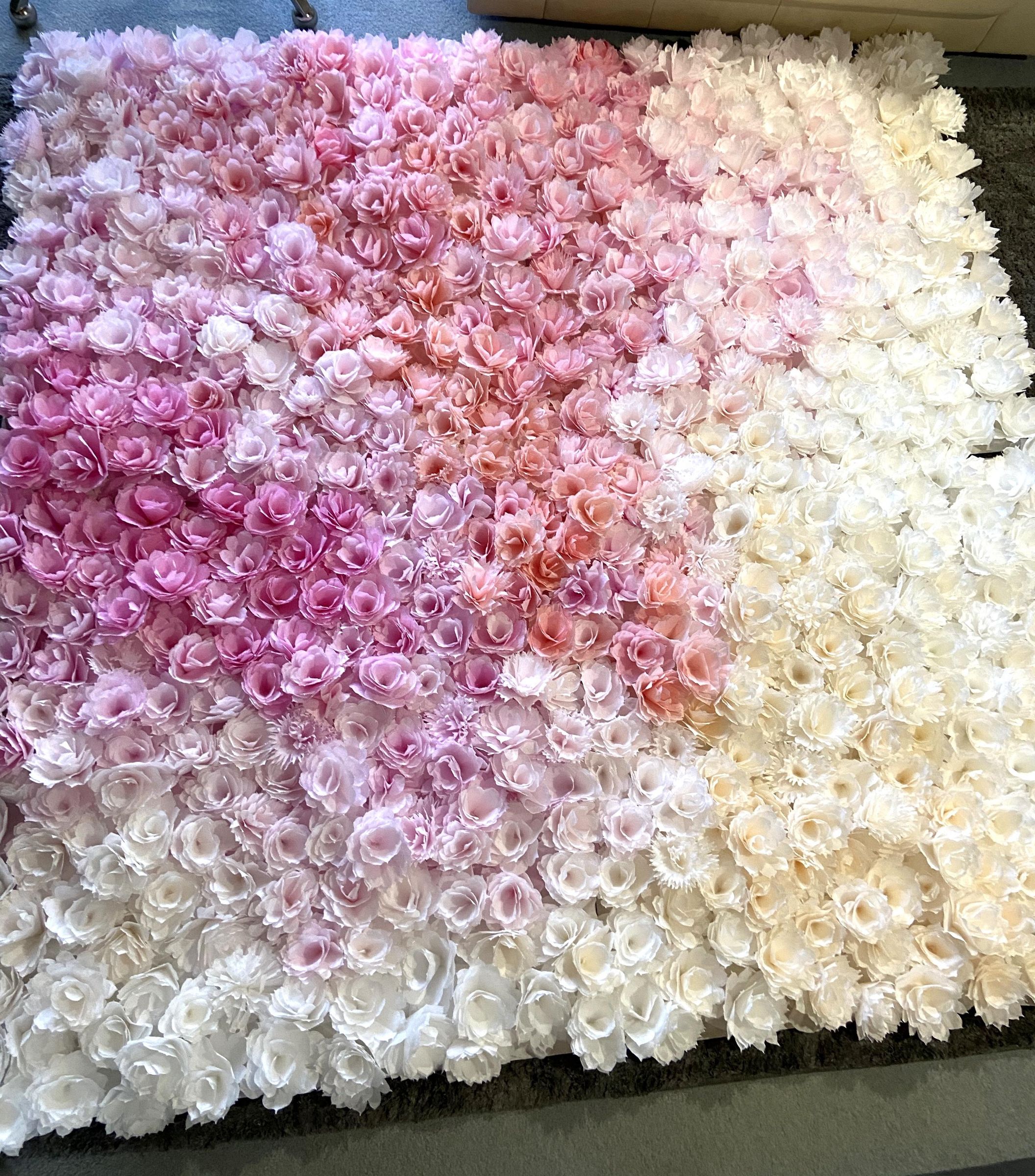 DIY Coffee Filter Flower Wall : 10 Steps (with Pictures) - Instructables