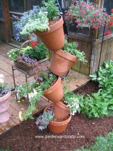 Tipsy Pots Tower Planter : 5 Steps (with Pictures) - Instructables