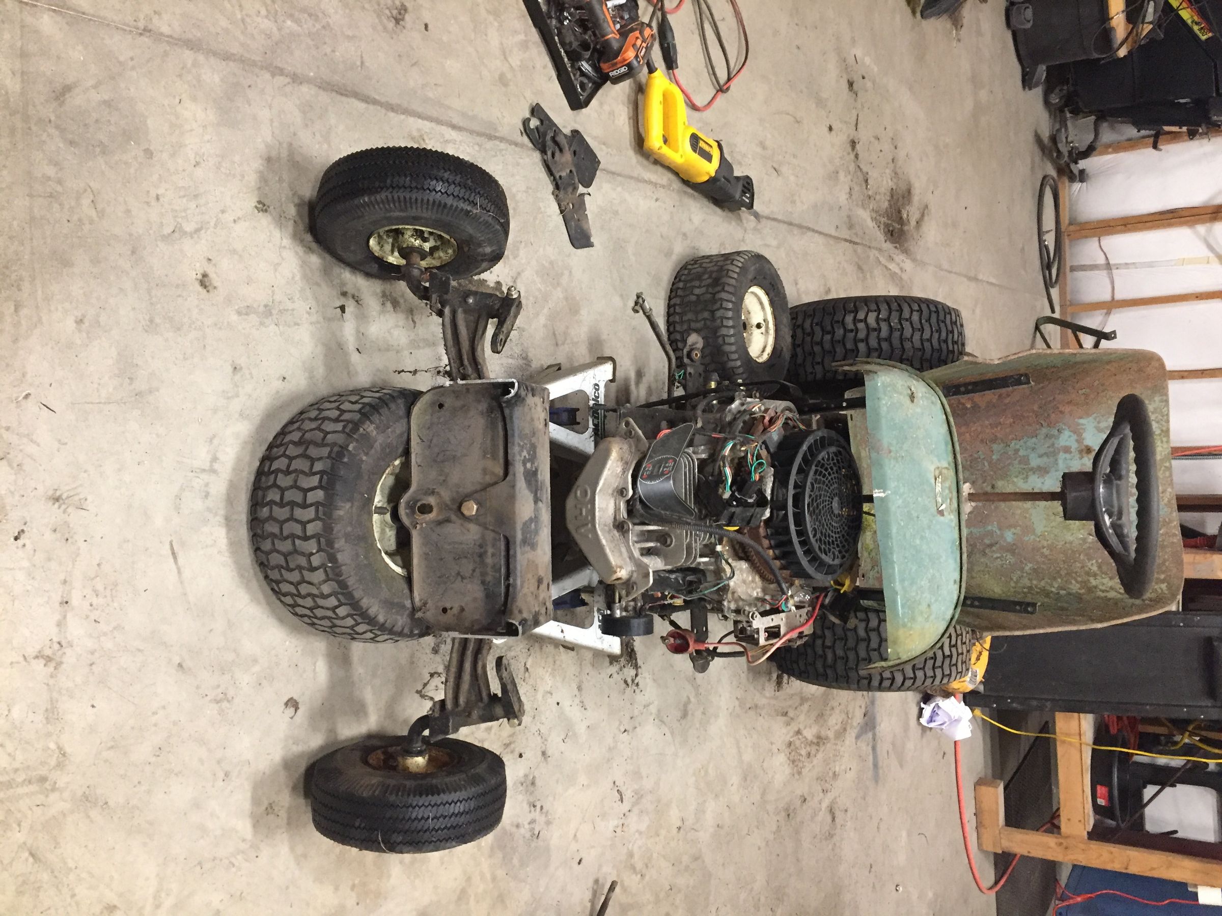 Rat Rod Mower Kart : 10 Steps (with Pictures) - Instructables