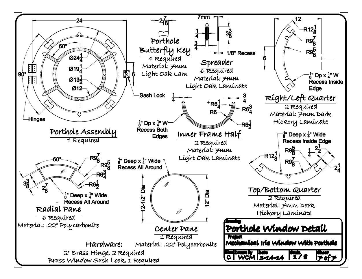 A Mechanical Iris Window With Porthole : 9 Steps (with Pictures ...