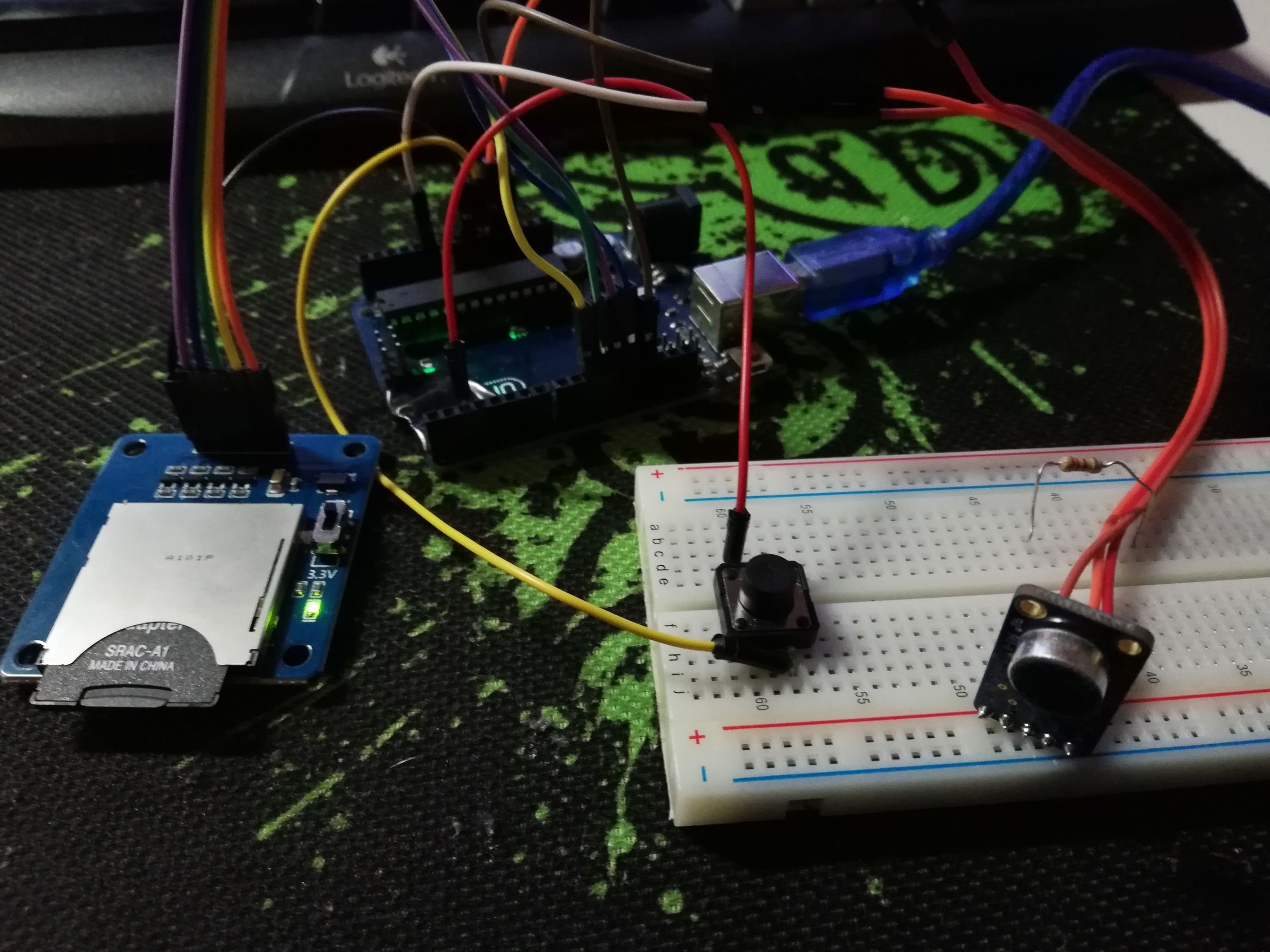 Make Your Own Spy Bug (Arduino Voice Recorder) : 5 Steps (with Pictures ...