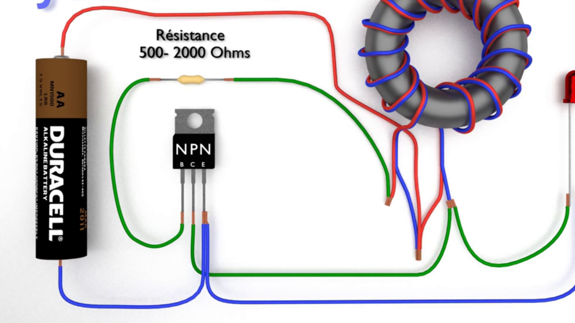 How to Make a Joule Thief - Boost Converter : 4 Steps - Instructables