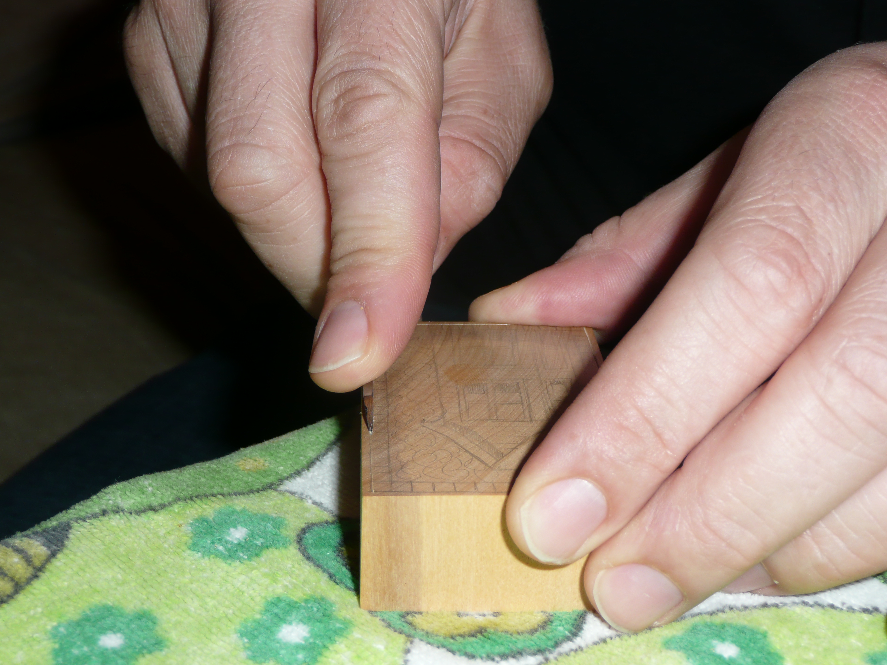 Creating, Cutting and Printing Your Own Woodblock : 5 Steps (with ...