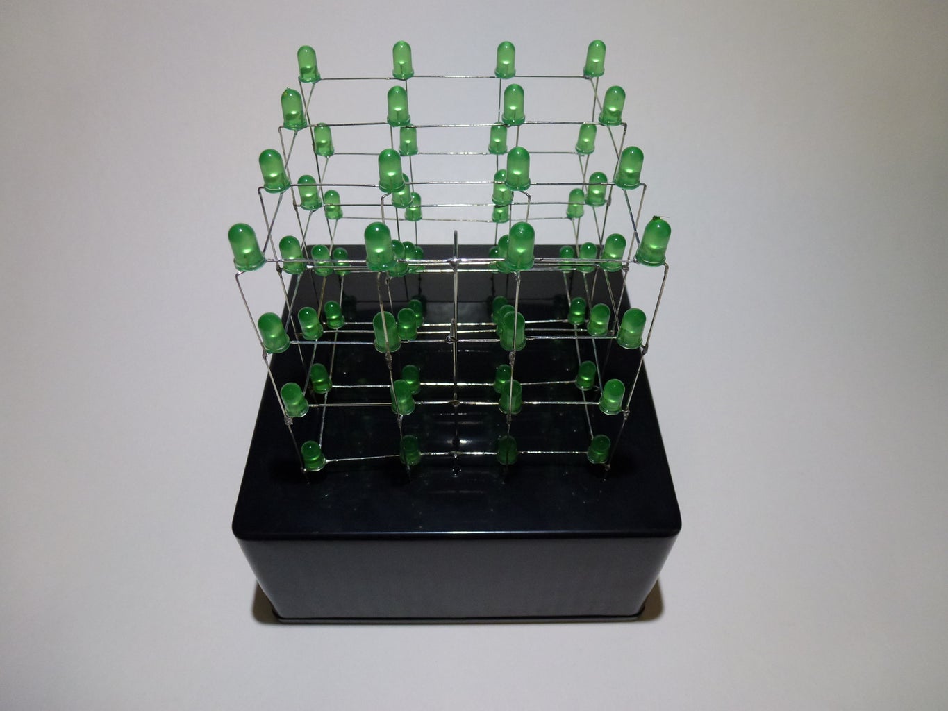 4x4x4 Led Cube Arduino Uno 7 Steps With Pictures Instructables