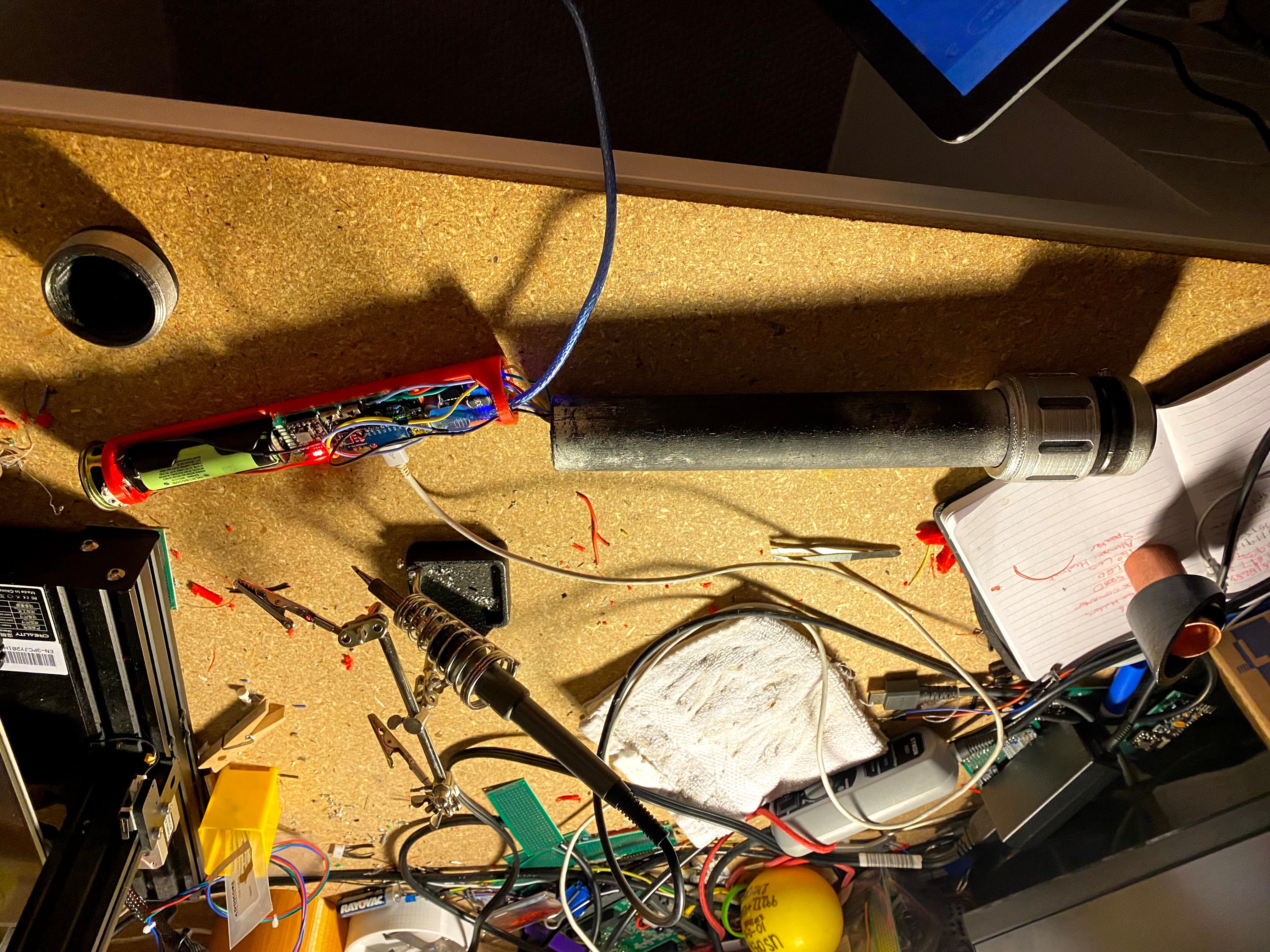 Arduino Powered RGB Lightsaber: With Sound Effects and Flash on Clash ...