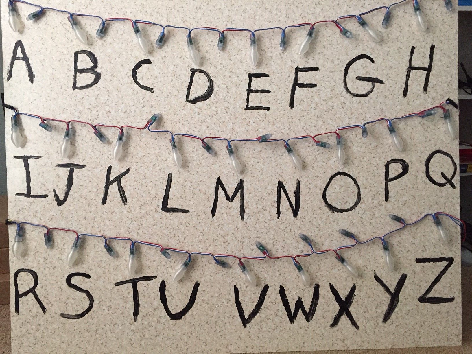 Stranger Things: Alphabet Wall : 14 Steps (with Pictures) - Instructables