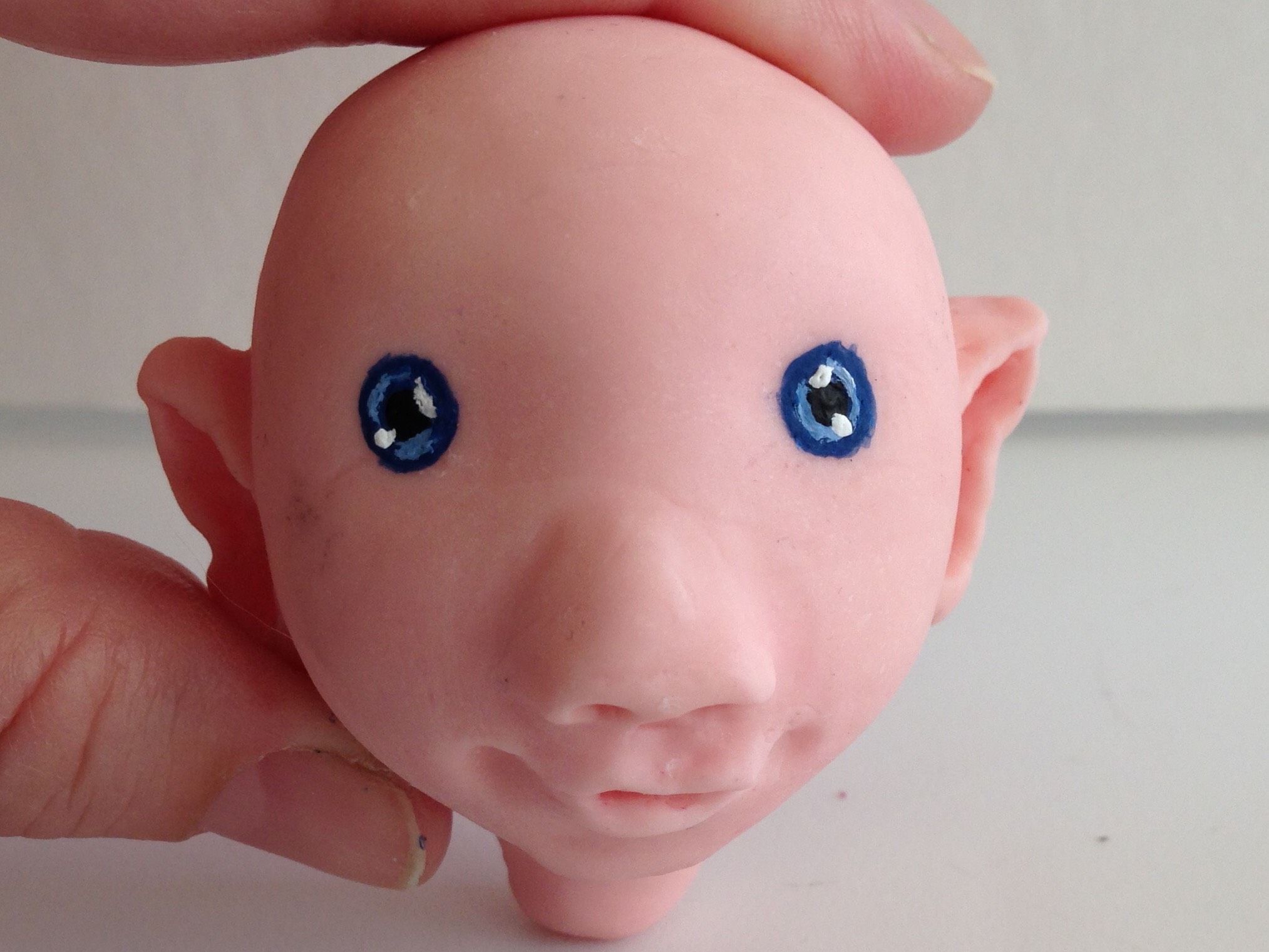 Making a Doll's Head With Cold Porcelain : 14 Steps (with Pictures ...