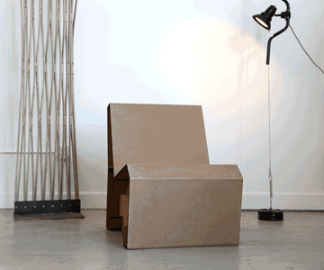 5 Piece Cardboard Lounge Chair : 6 Steps (with Pictures) - Instructables