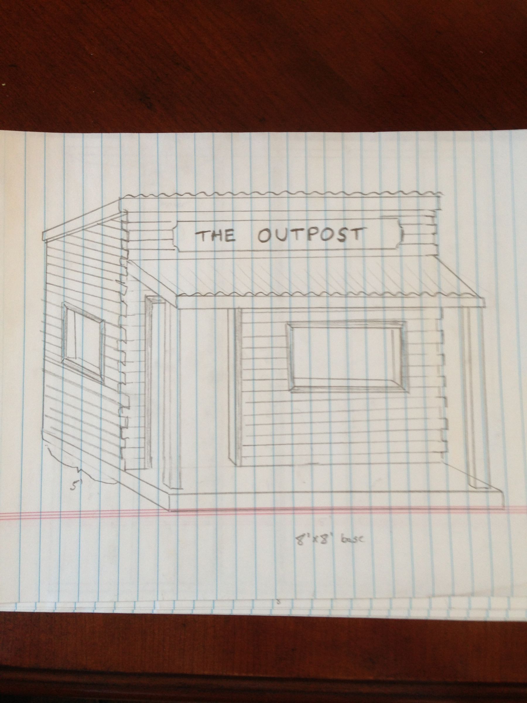 Build a Western Saloon Kid's Fort With Standard Fence Boards : 14 Steps ...