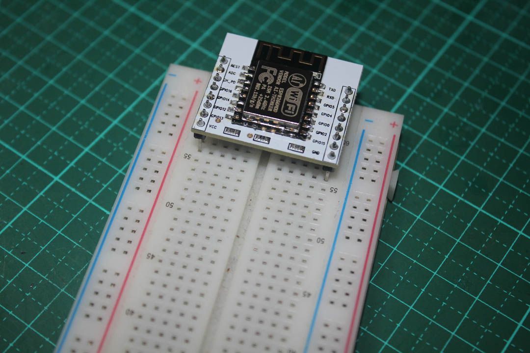 ESP-12F: ESP8266 Module - Minimal Breadboard for Flashing : 11 Steps ...