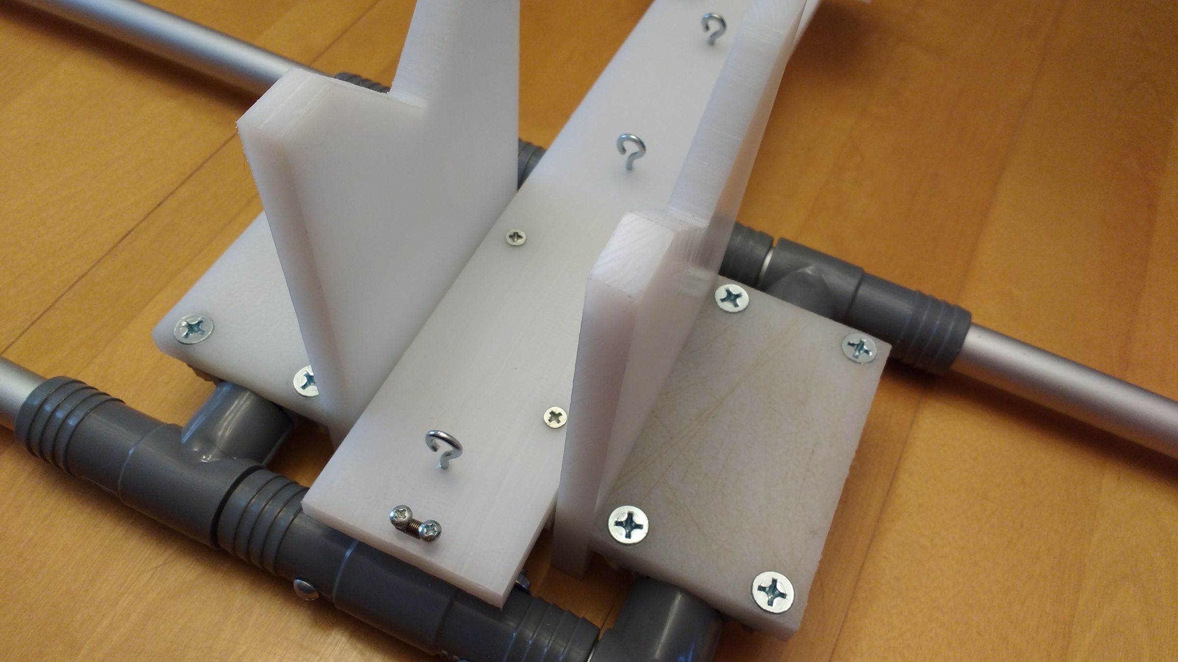 Fishing Rod Wrapping Jig Made From Crutches & HDPE Cutting Board : 8 ...