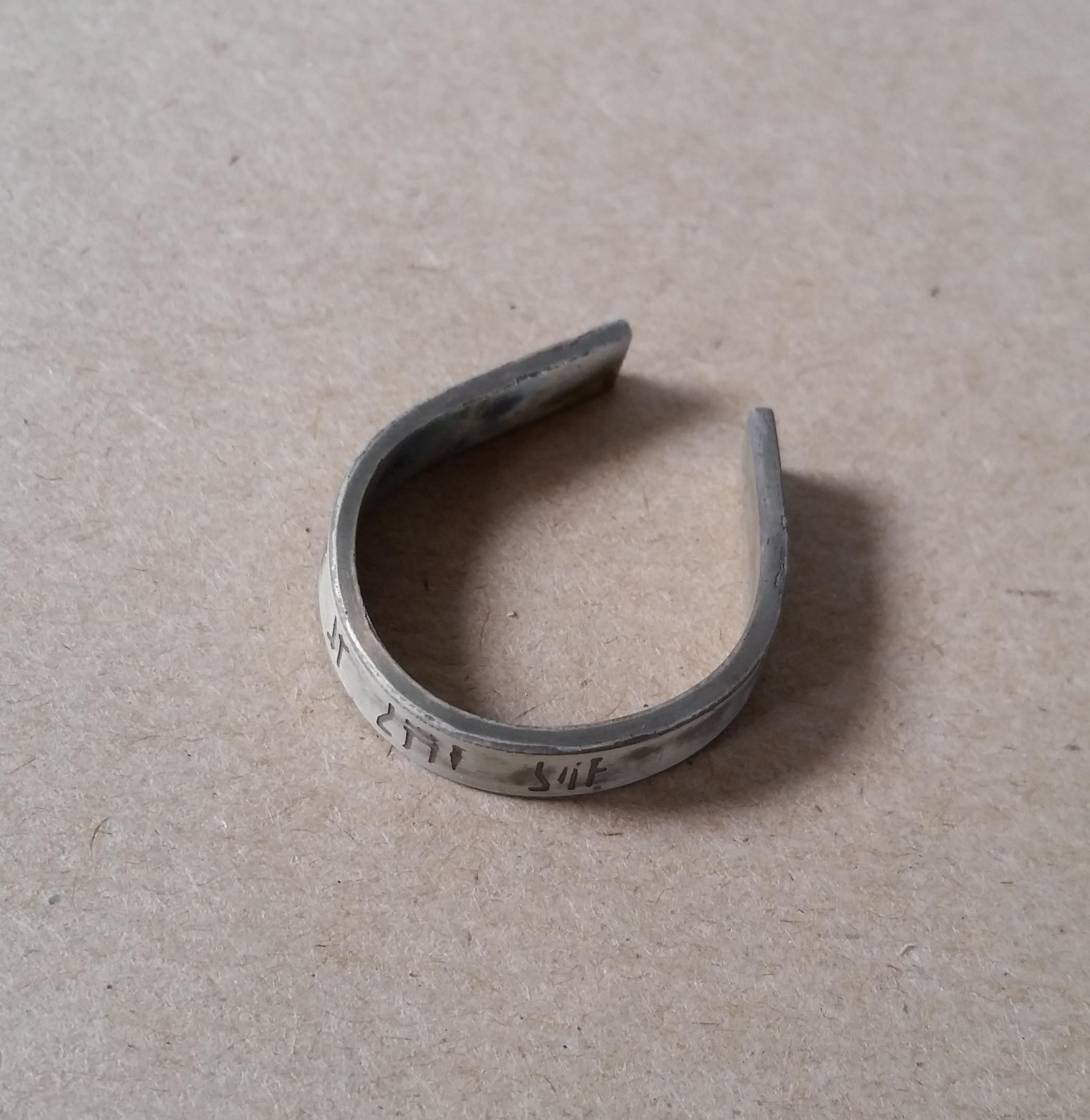 This Is the Way... Hand-forged & Etched Ring : 8 Steps (with Pictures ...