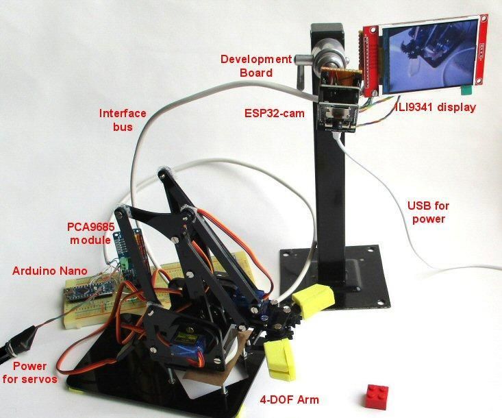 ESP32-cam Standalone With Robot Arm : 12 Steps (with Pictures ...