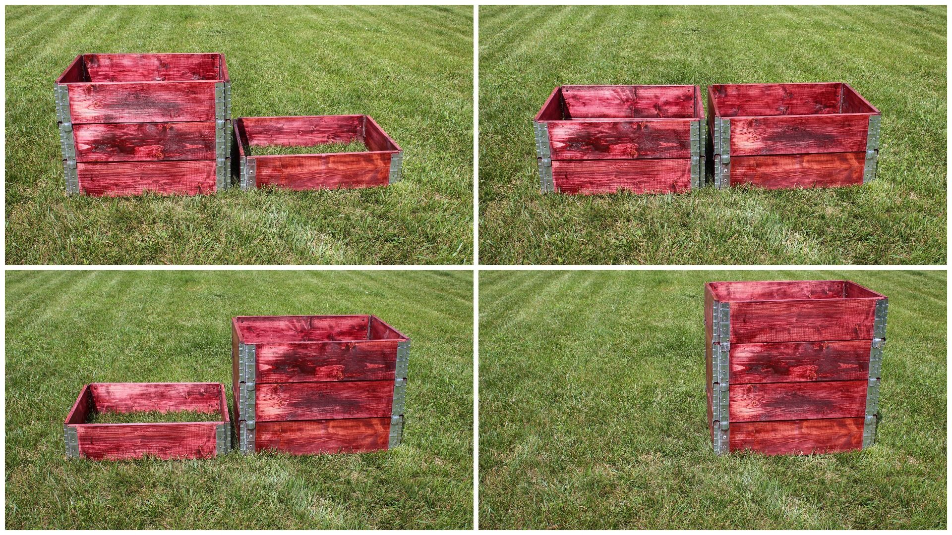 Simple Stackable Compost Bin From Pallet Collars : 8 Steps (with ...