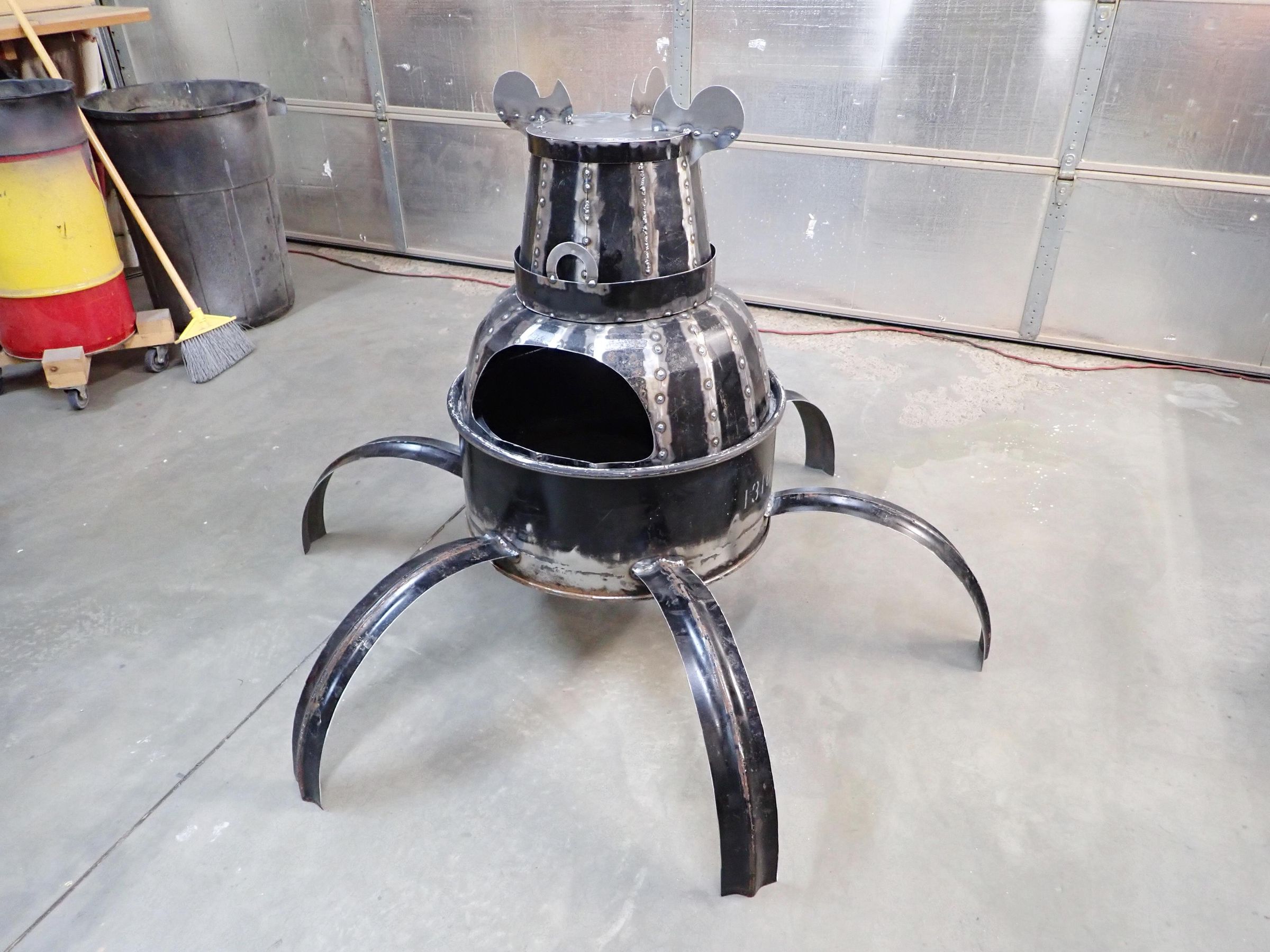 Backyard Guardian: Steel Drum Fire Pit : 19 Steps (with Pictures ...