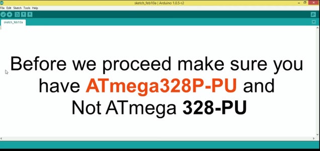 Arduinoisp Make Your Own Arduino Learn To Burn Bootloader Onto
