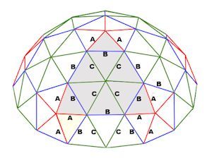 How to Make a Geodesic Dome's Scale Model With Cardboard, : 7 Steps ...