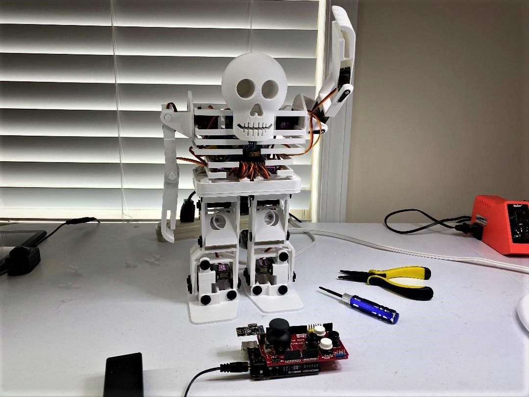 BONES the Humanoid Robot : 11 Steps (with Pictures) - Instructables