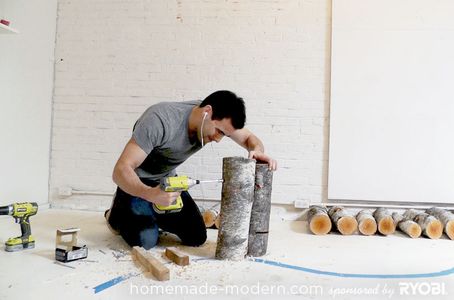 HomeMade Modern DIY Log Lounger : 8 Steps (with Pictures) - Instructables