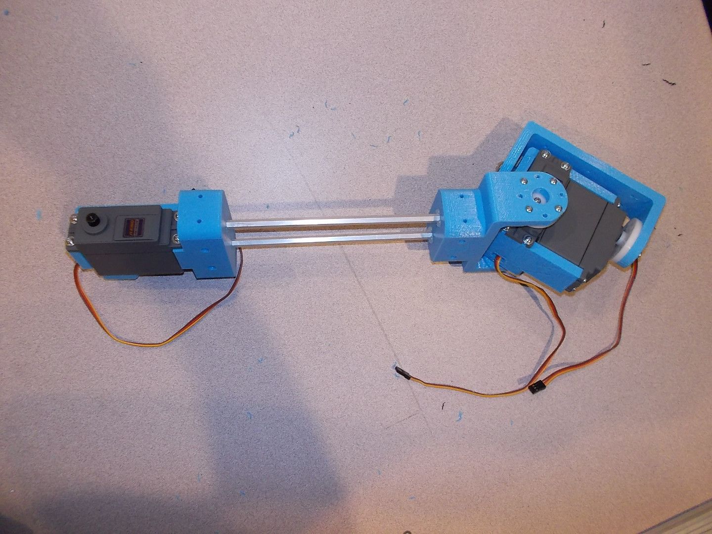 ASPIR: Full-Size 3D-Printed Humanoid Robot : 80 Steps (with Pictures ...