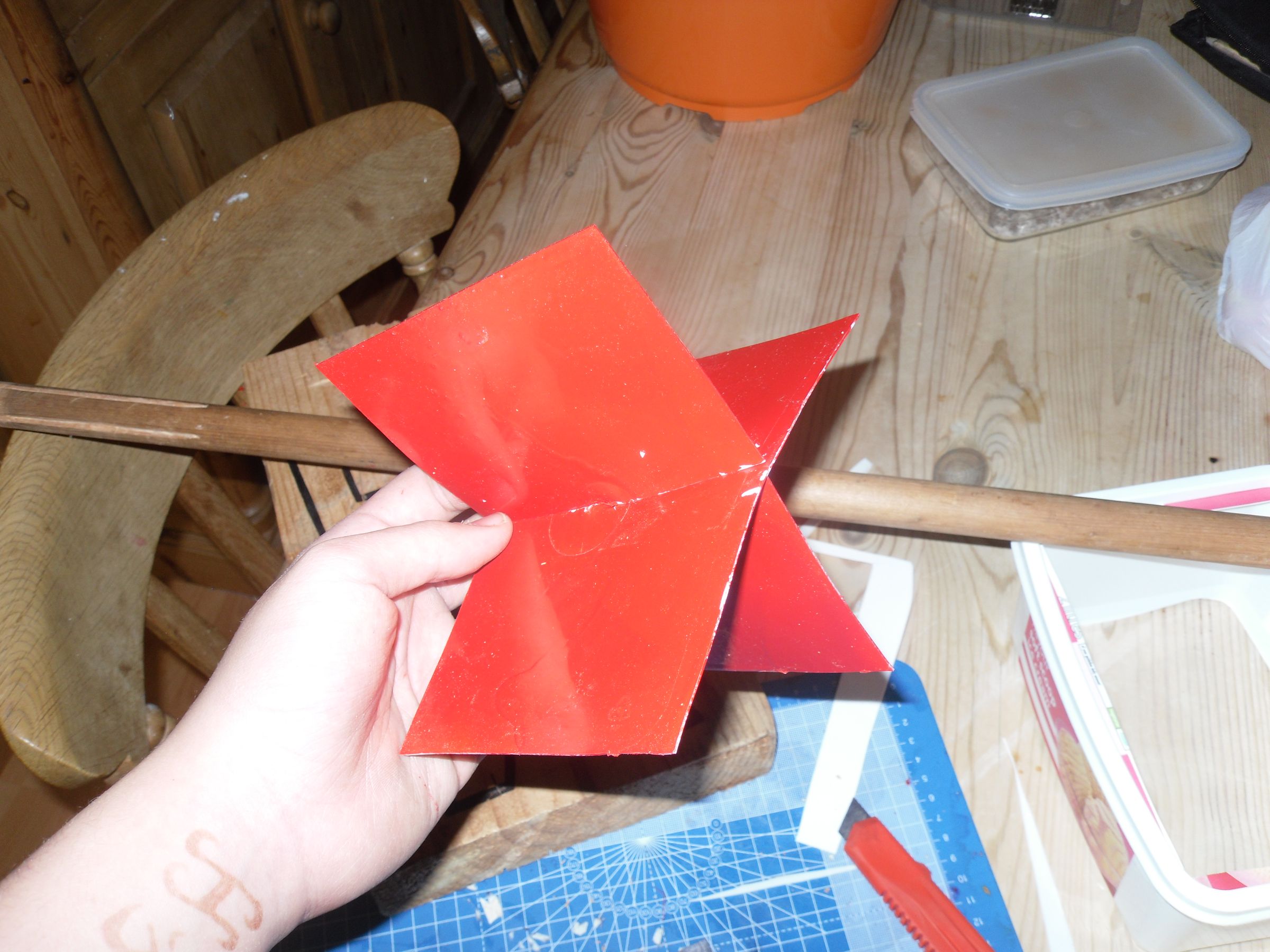 How to Make a Dutch Arrow (centrifugally Stabilized Javalin) : 8 Steps ...