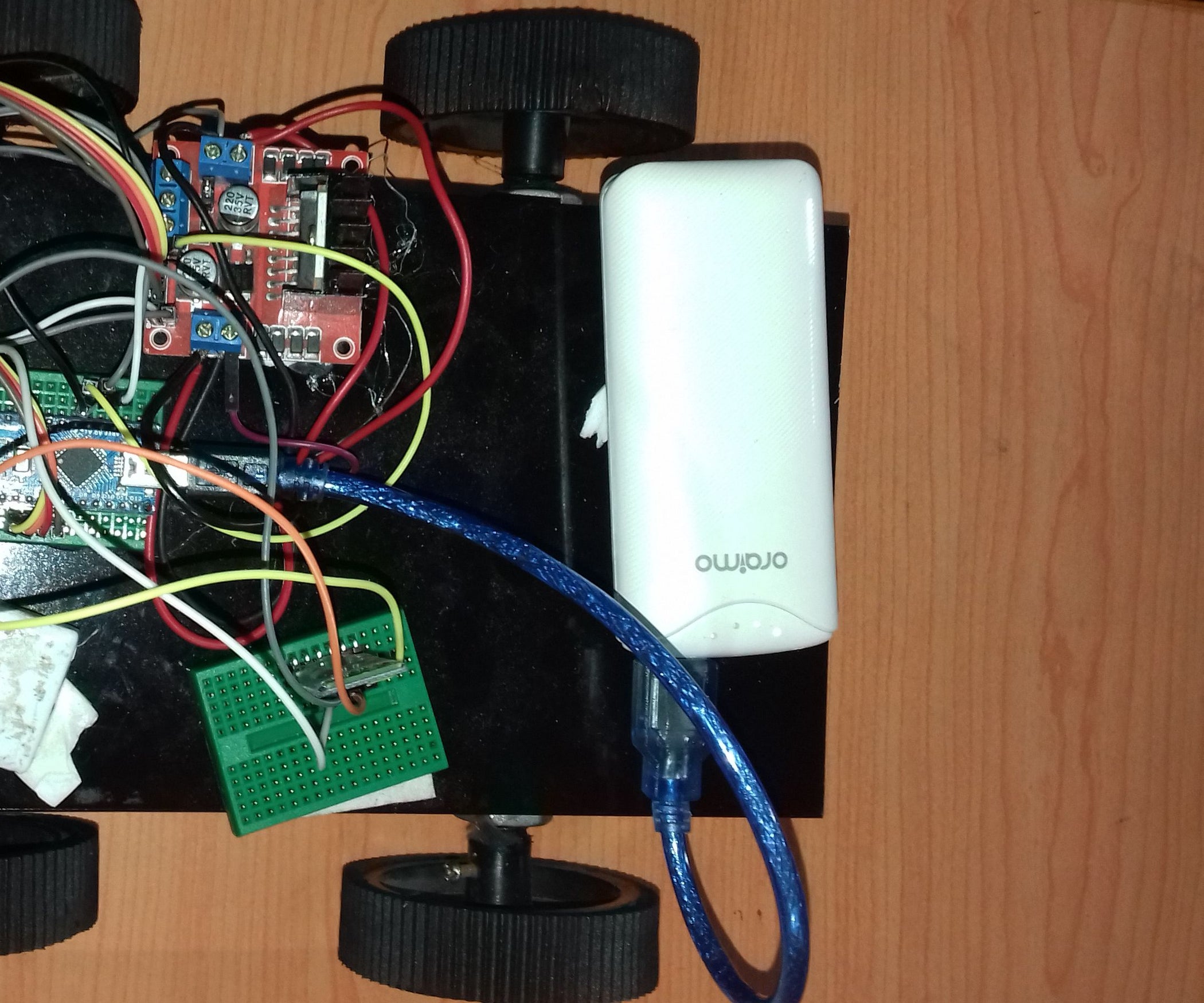 Bluetooth Controlled 4wd Arduino Robot 7 Steps Instructables