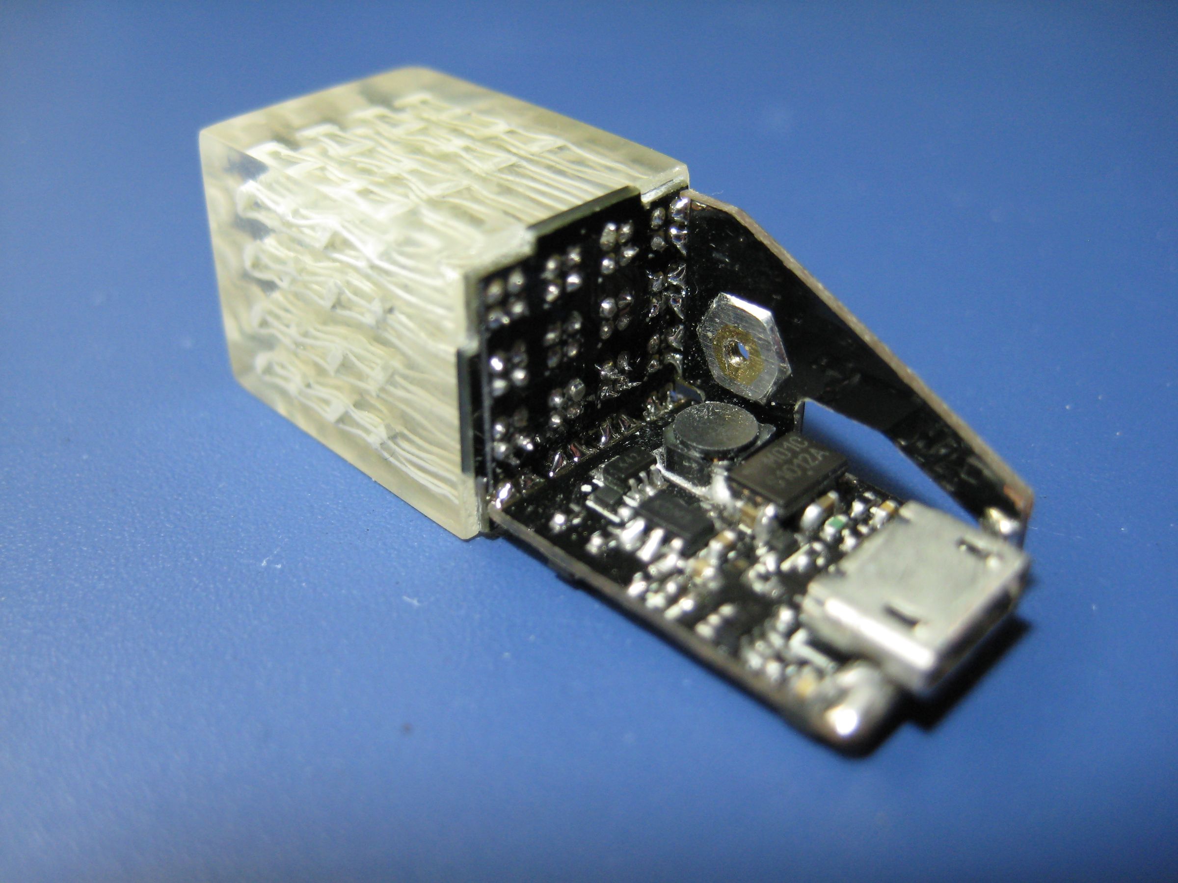LED Cube Pendant - Worlds Smallest LED Cube : 44 Steps (with Pictures ...