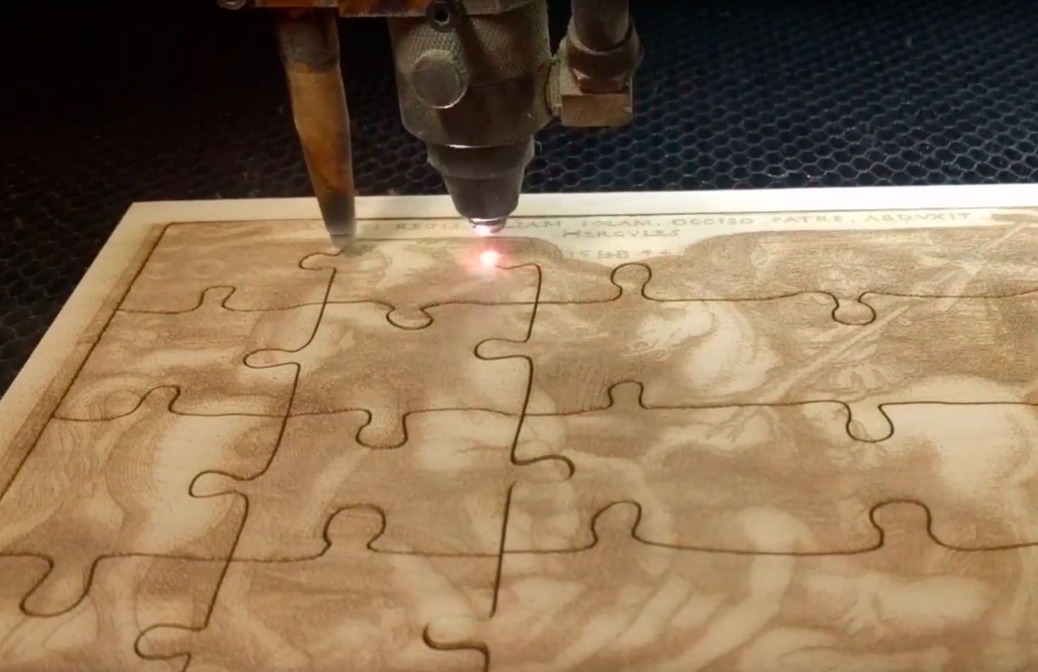 Laser-cut Jigsaw Puzzle : 4 Steps (with Pictures) - Instructables