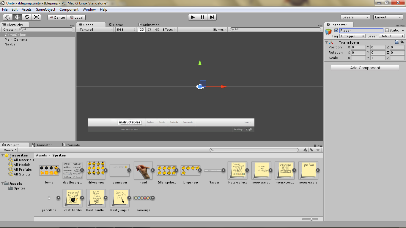 Make a 2D Video Game With Unity : 19 Steps (with Pictures) - Instructables