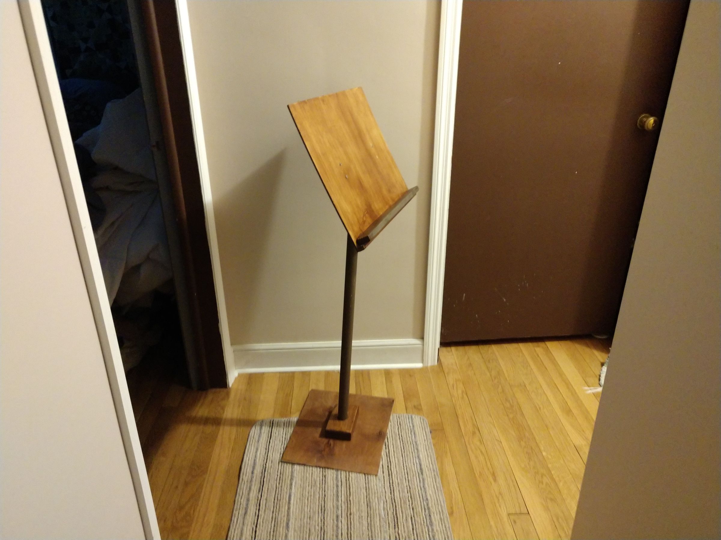 Make a Music Stand From Spare Parts : 9 Steps (with Pictures ...